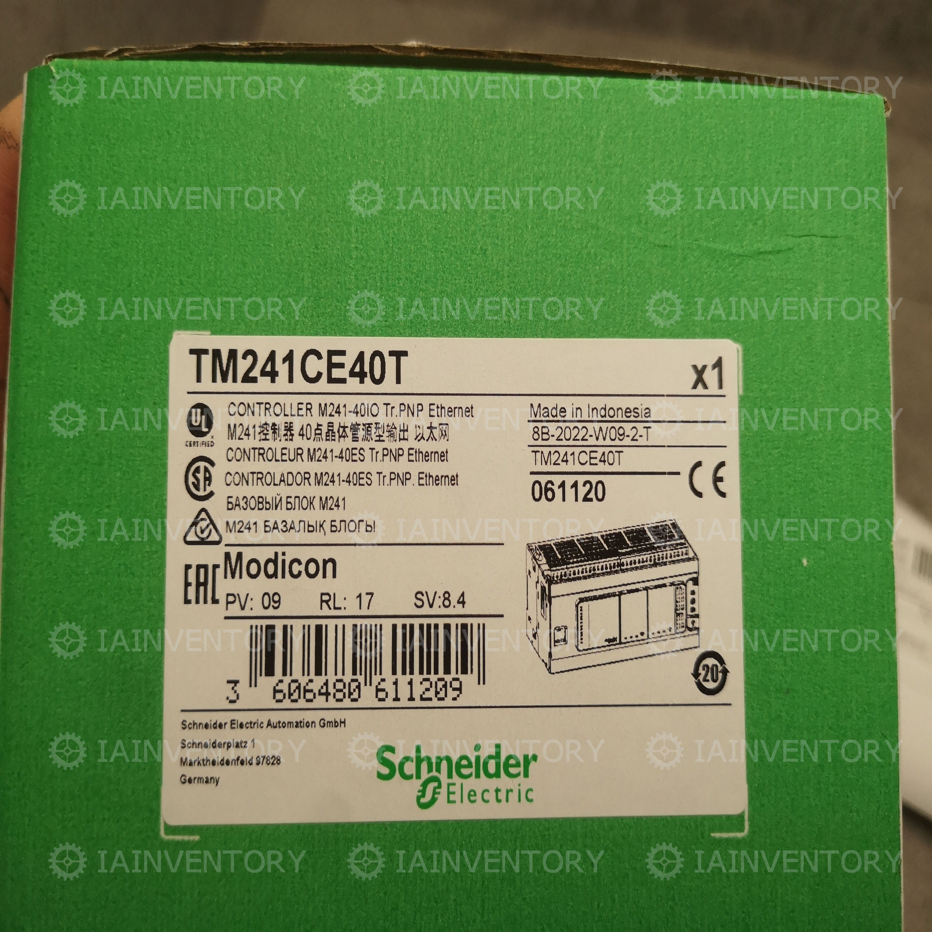 Buy TM241CE40T Schneider, Best price | Iainventory