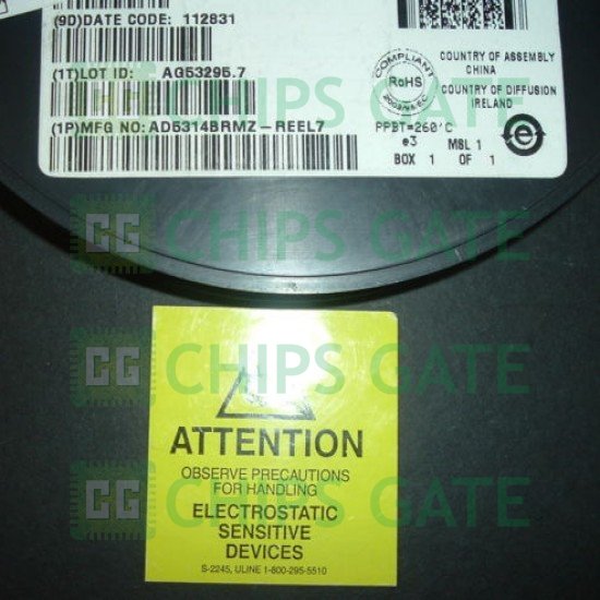 Buy AD5314BRMZ IC chips Online, Best price | Iainventory